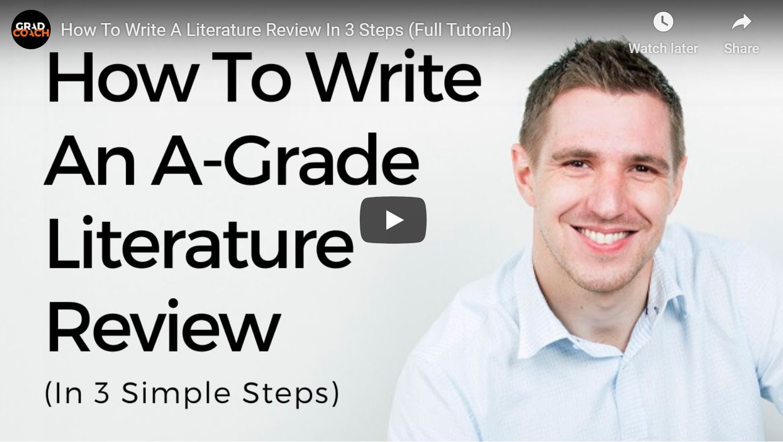 How To Write A Literature Review Free Template Grad Coach
